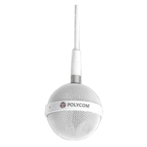 Poly HDX White Ceiling Microphone Extension Kit, 2200-23810-002