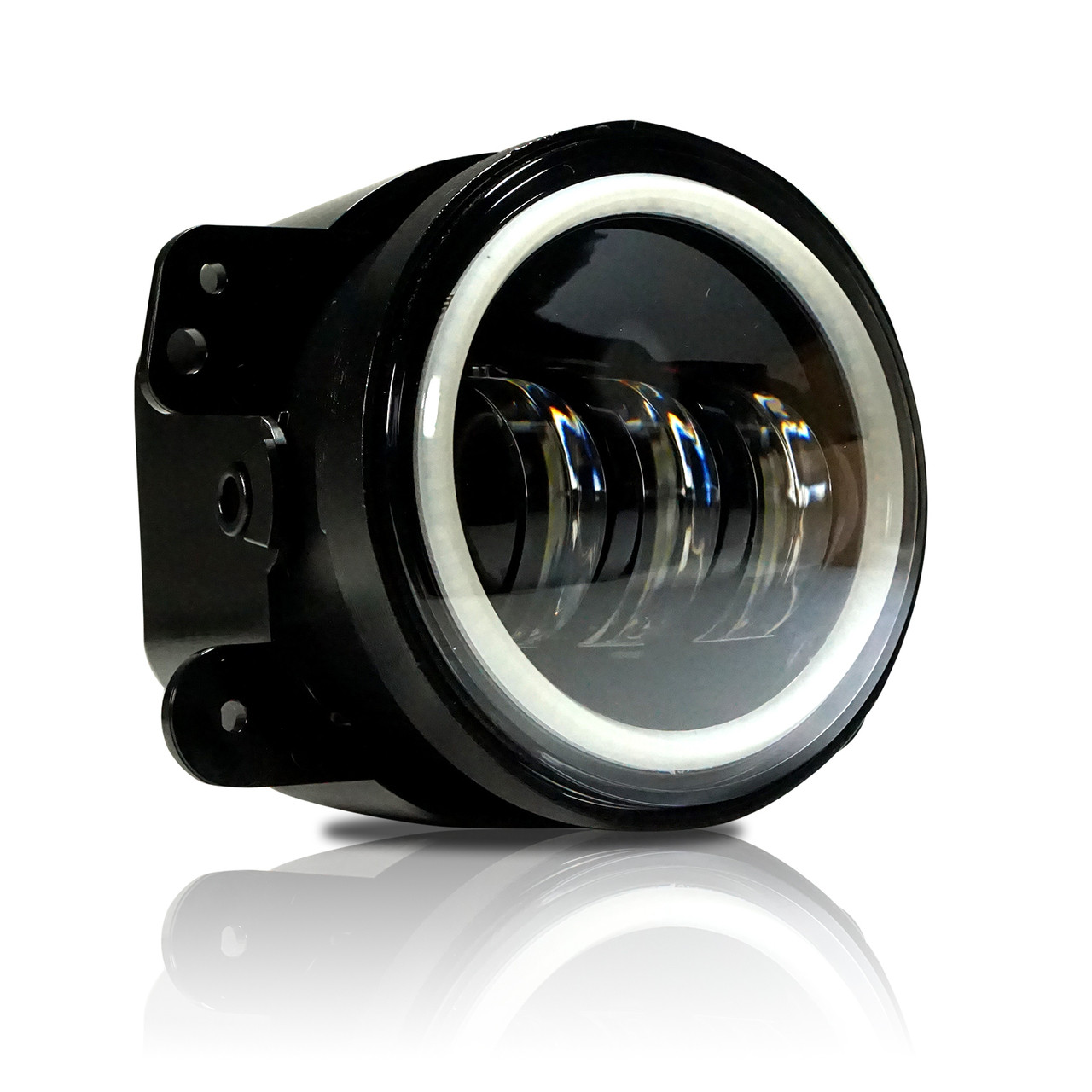 HALO RGB Color Projector LED Headlights & Fog Lights Kit for Wrangler ...