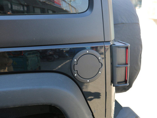 Jeep wrangler fuel door cover store