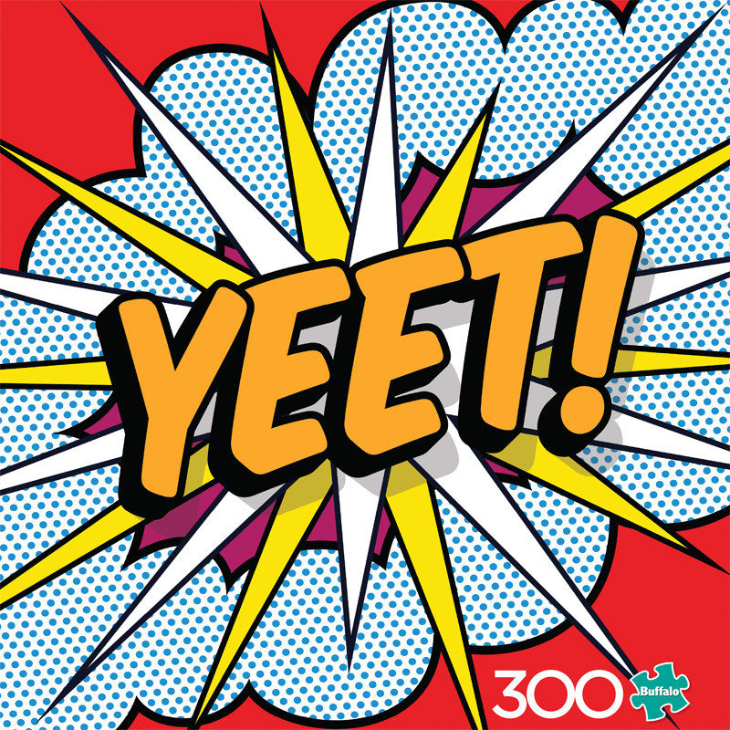 Color Explosion Yeet 300 Large Piece Jigsaw Puzzle