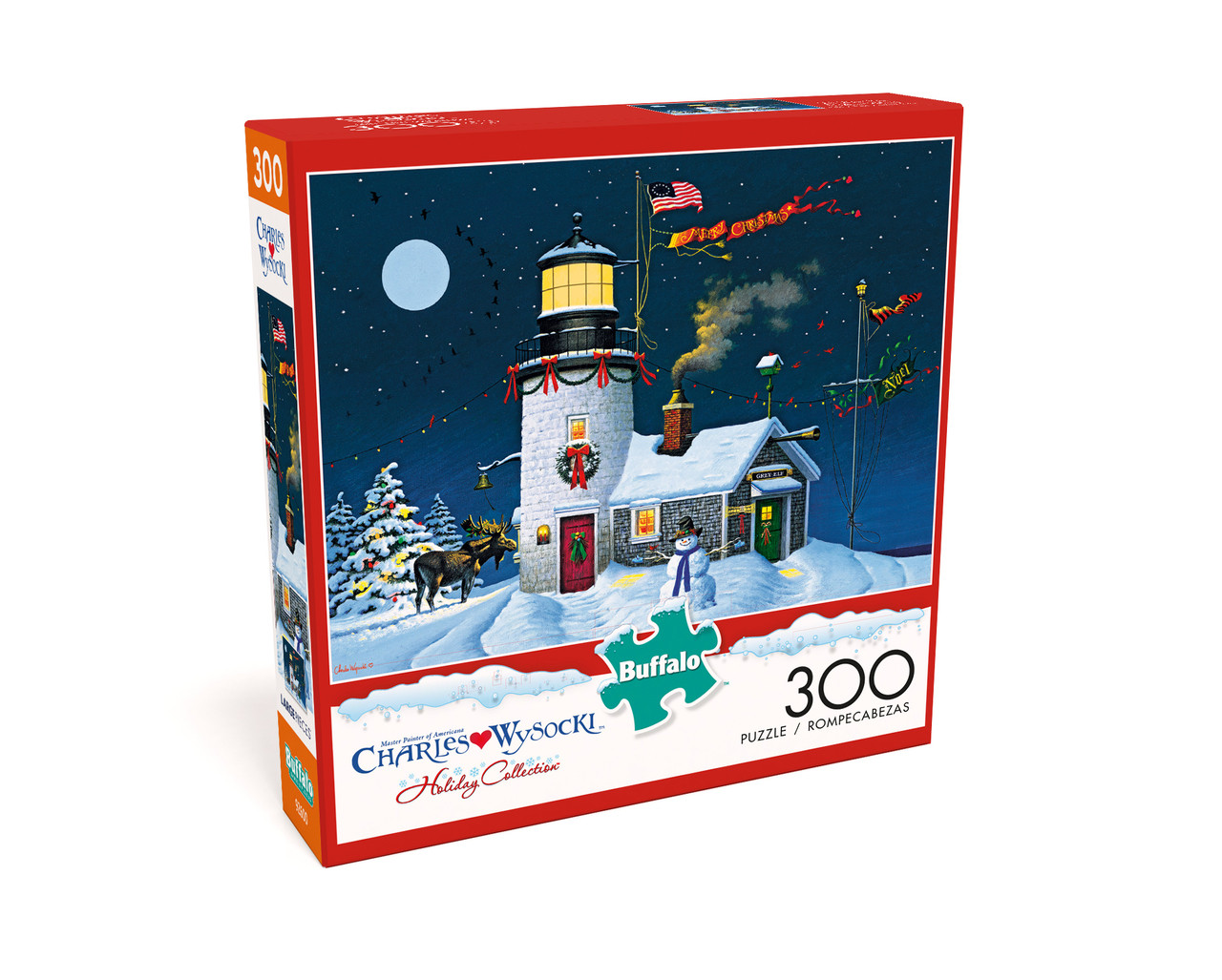 Charles Wysocki Take Out Window 300 Large Piece Jigsaw Puzzle