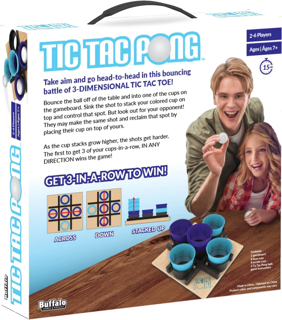Tic Tac Pong 3D (3 Dimensional) Tic Tac Toe