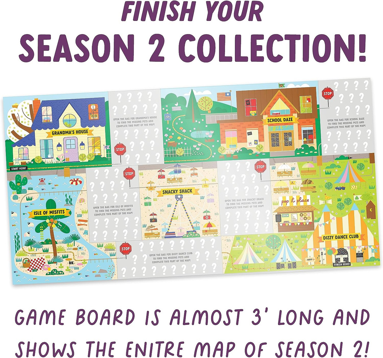 Pop It! Pets Mega Pack Season 2: Collectable Pets: Sensory Fidget Toy