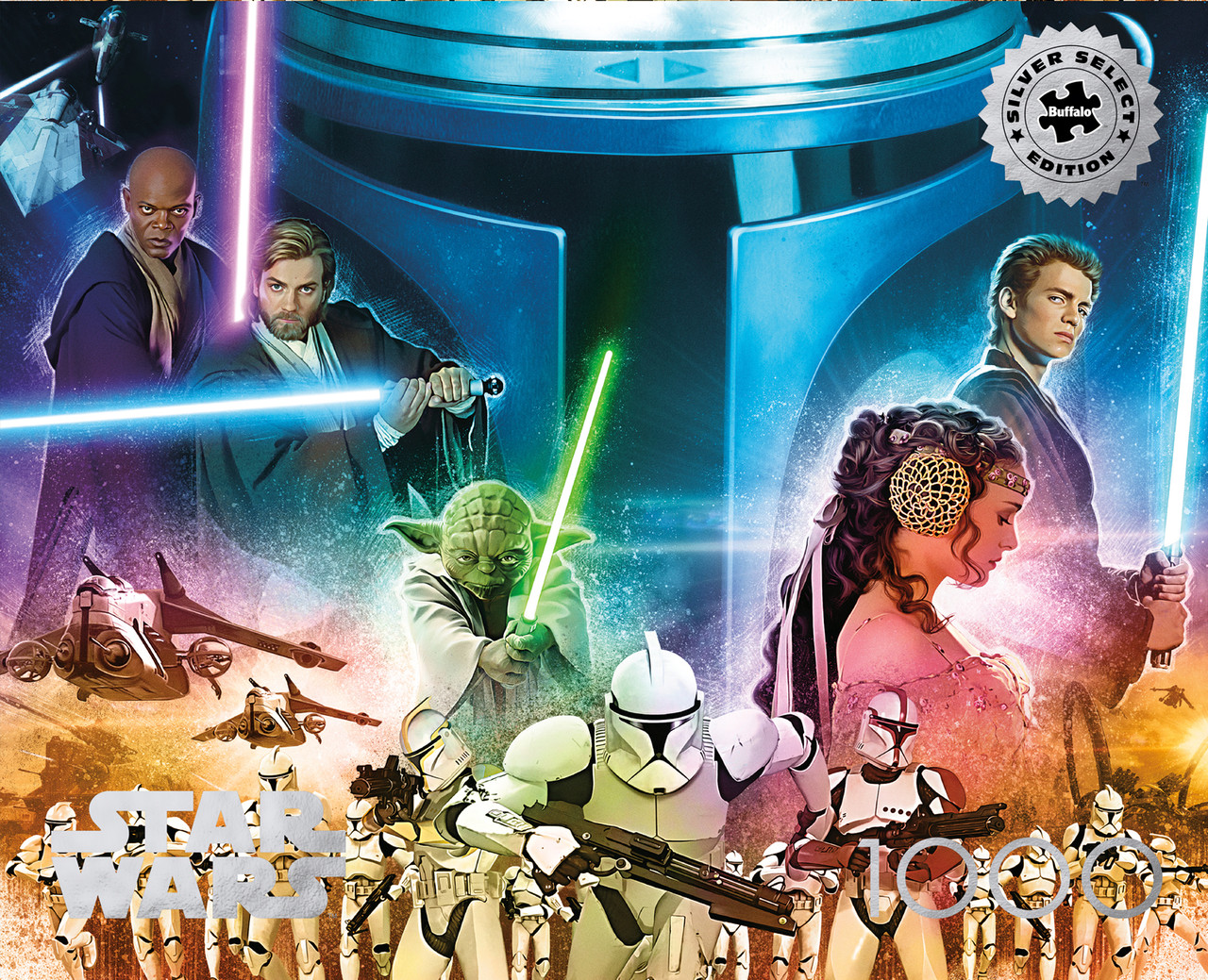 Star Wars - "I will be the most powerful Jedi ever." 1000 Piece Puzzle ...