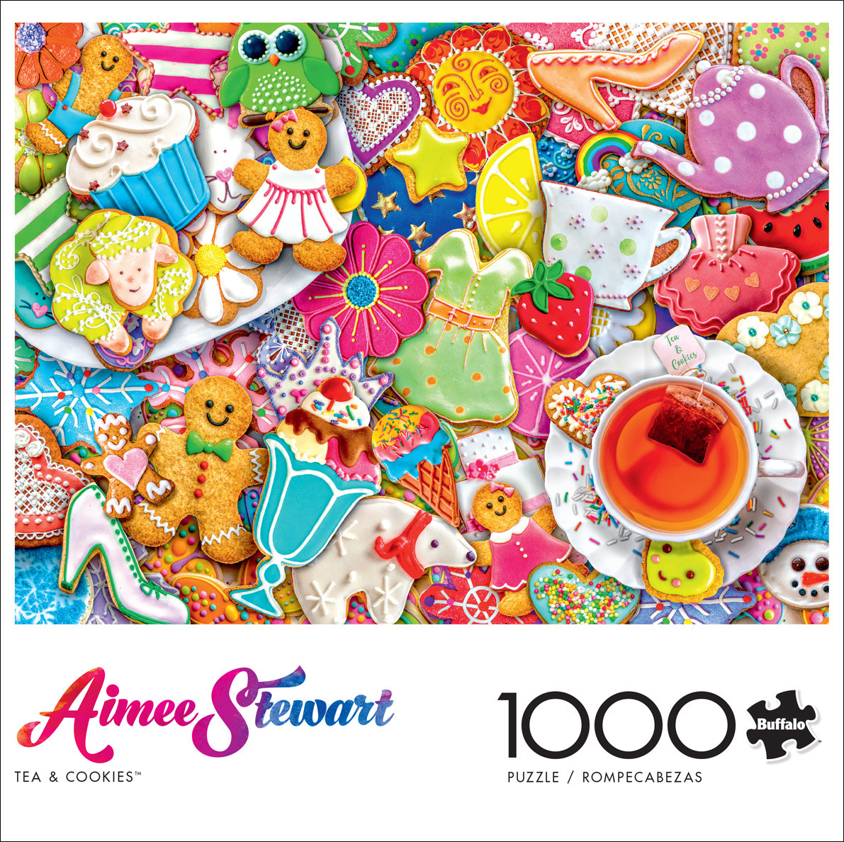 Aimee Stewart: Tea and Cookies 1000 Piece Puzzle