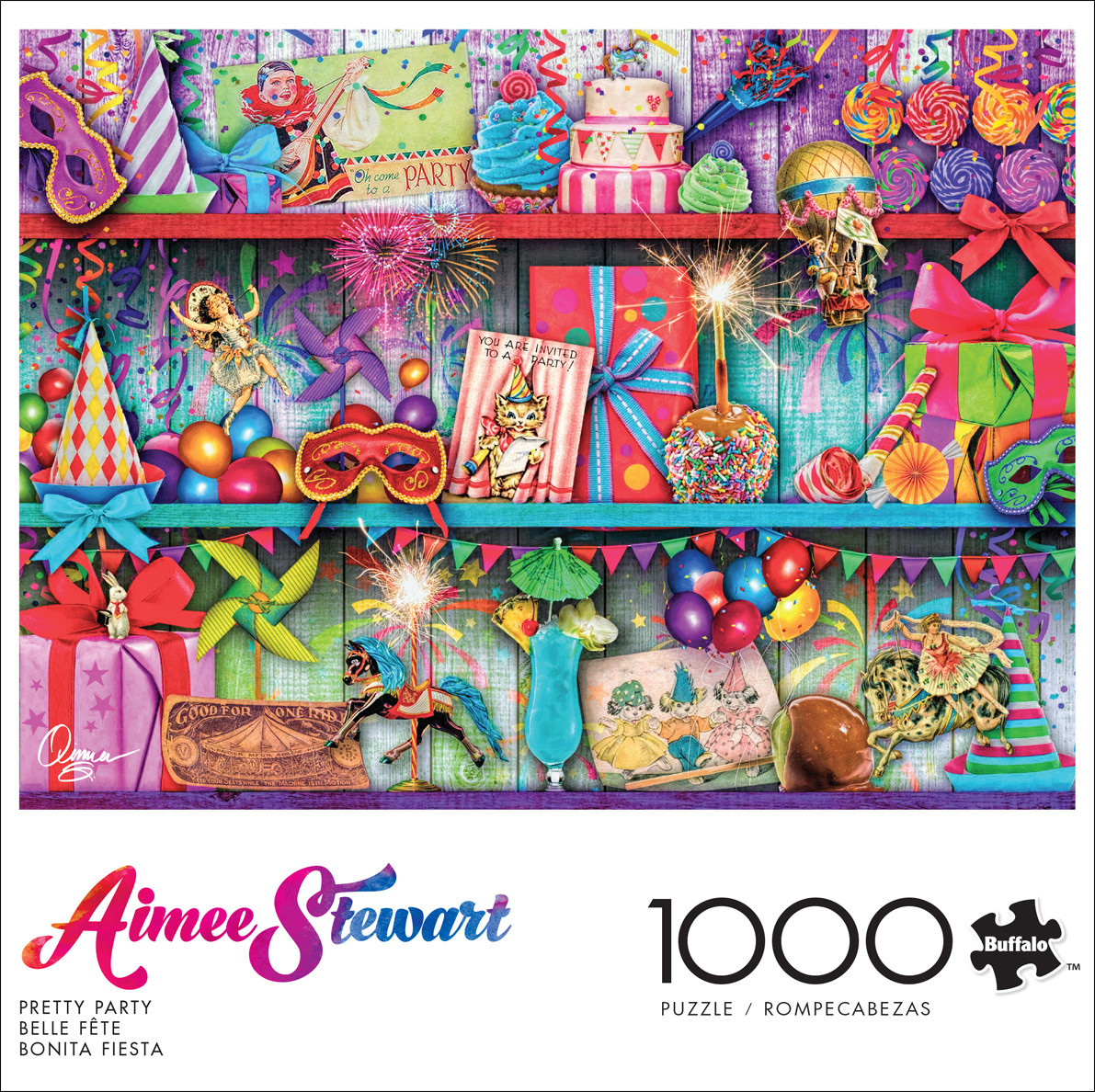 Aimee Stewart: Pretty Party 1000 Piece Puzzle