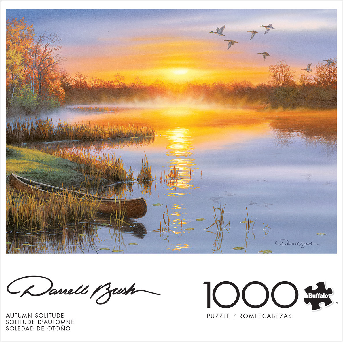 Darrell Bush: Autumn Solitude 1000 Piece Puzzle
