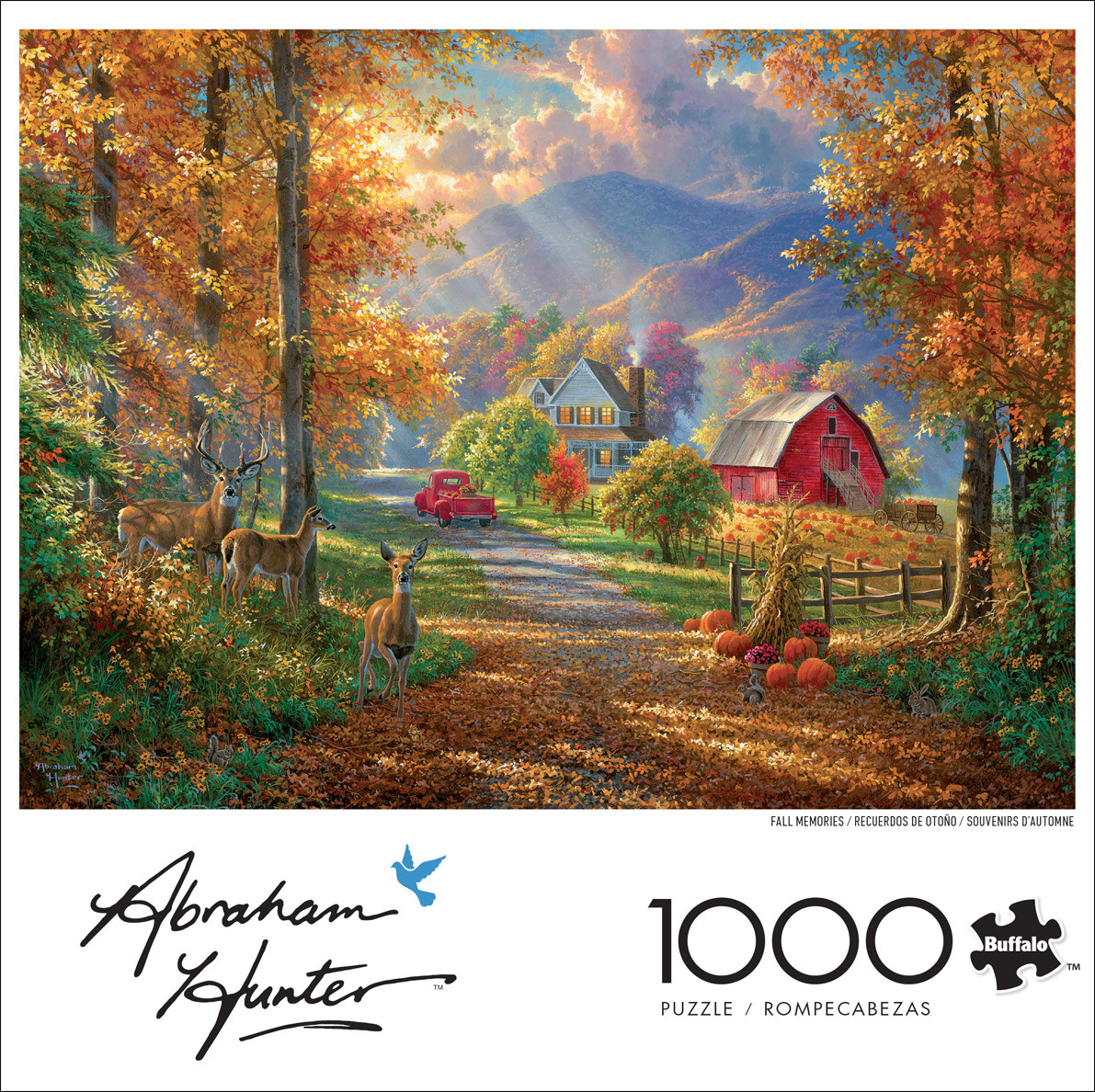Abraham Hunter: Fall Memories 1000 Piece Puzzle