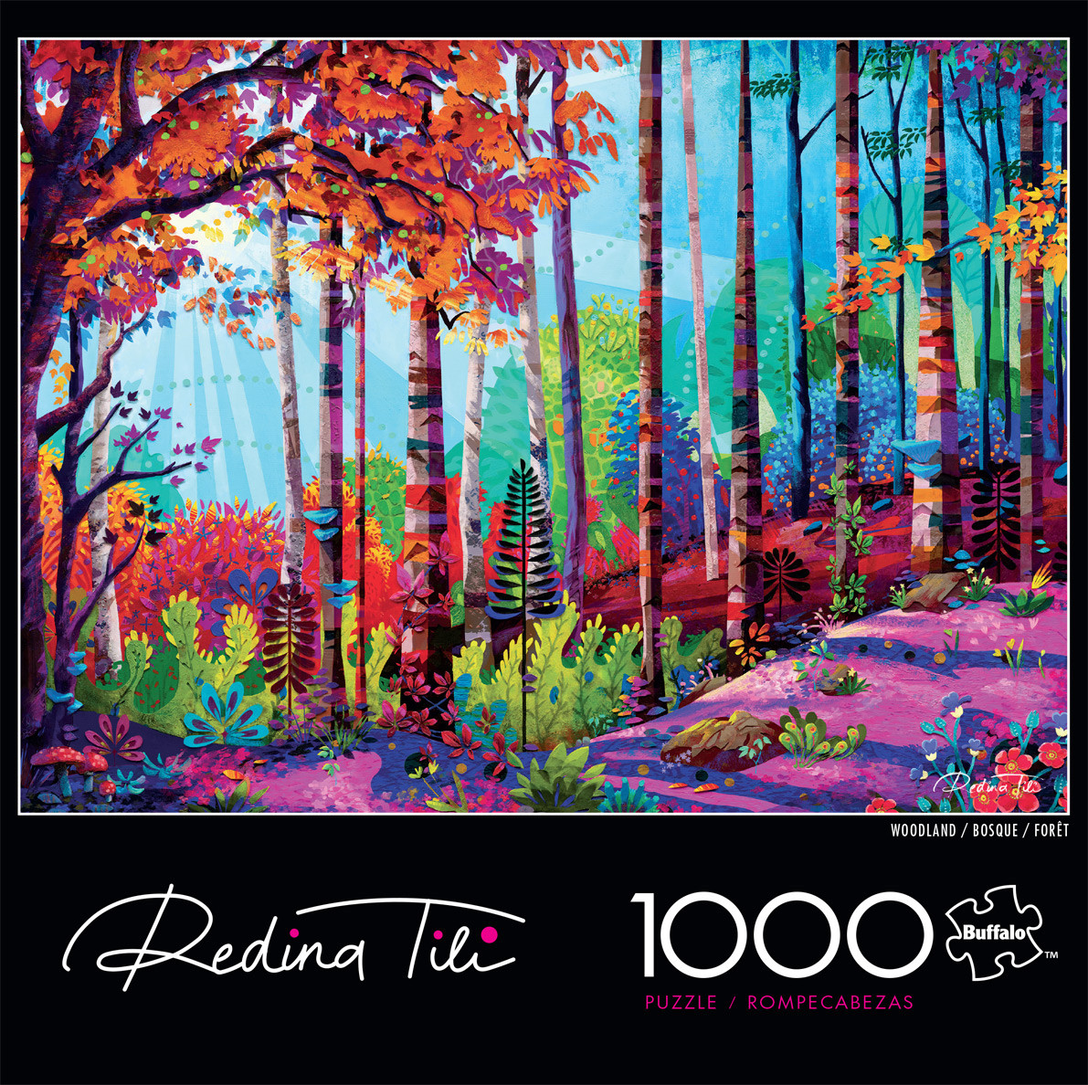 Redina Tili: Woodland 1000 Piece Puzzle