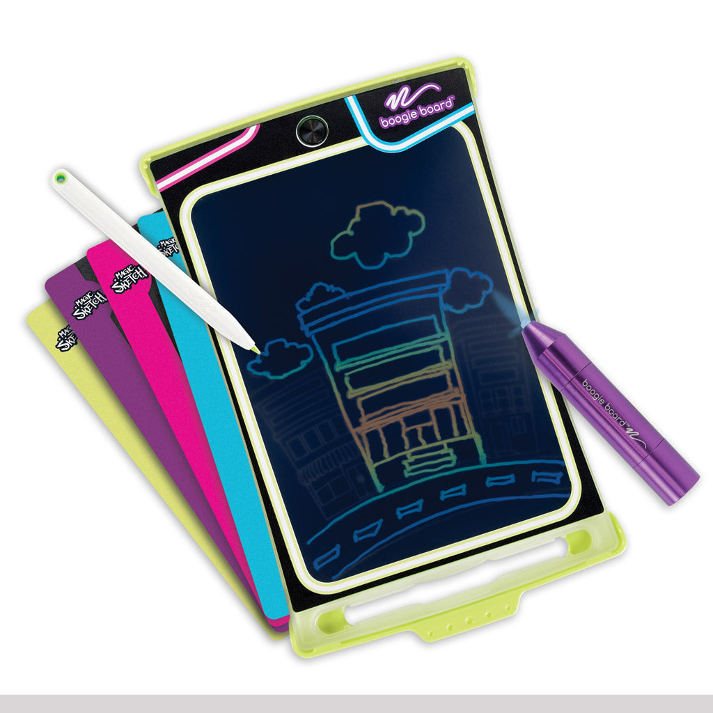 Magic Sketch™ Glow - Kids Drawing Tablet Art Kit - Boogie Board™