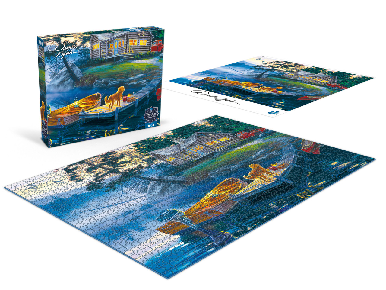 Darrell Bush Sapphire Select: Silent Shores 1000 Piece Puzzle