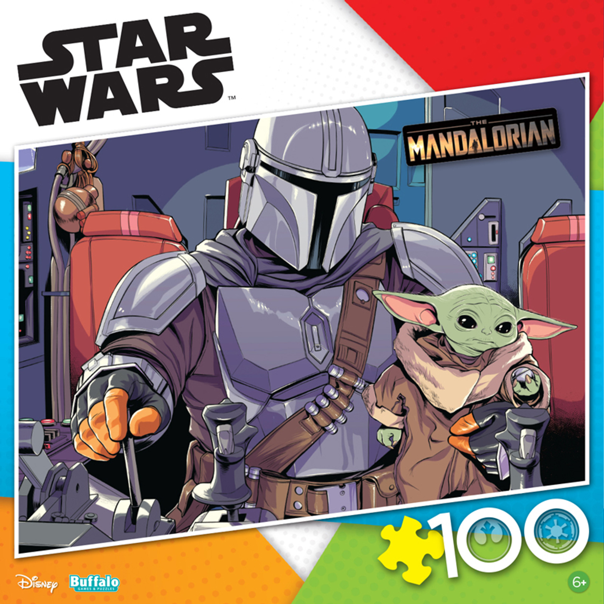 Jigsaw Puzzle Star Wars™ The Mandalorian The Child 100 Piece Jigsaw Puzzle