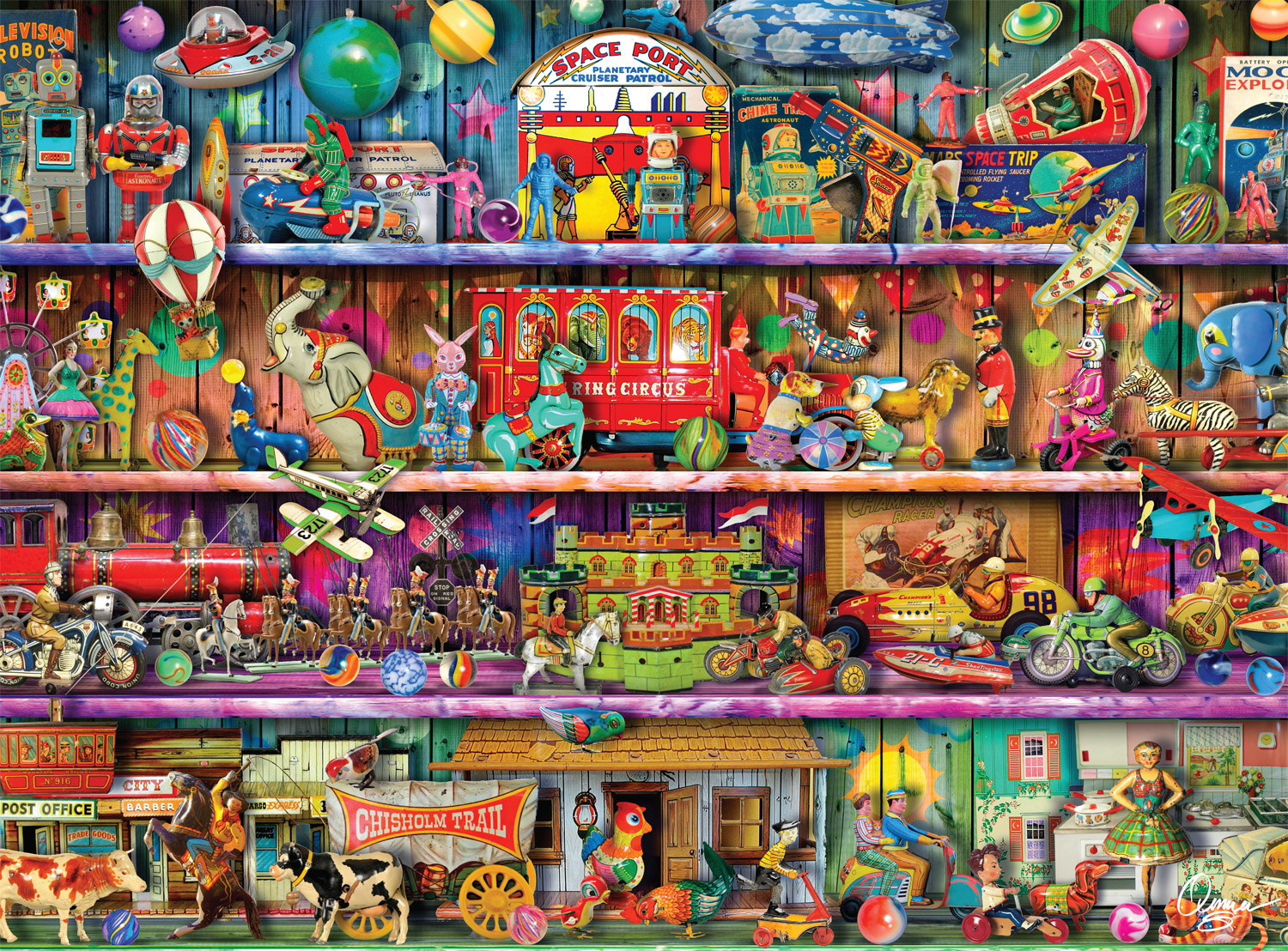 Aimee Stewart: Toy Wonderama 1000 Piece Puzzle