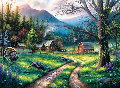 Charles Black: Bear Creek Ranch 1000 Piece Puzzle