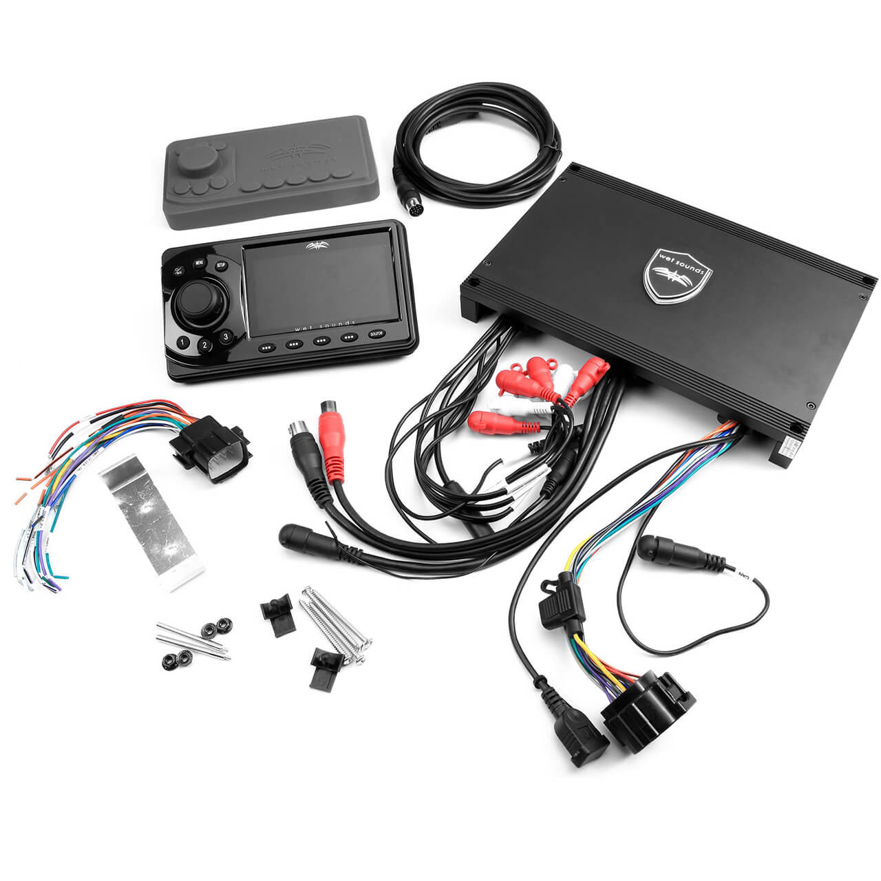 Wet Sounds™ 4 Zone Bluetooth Marine Media Center