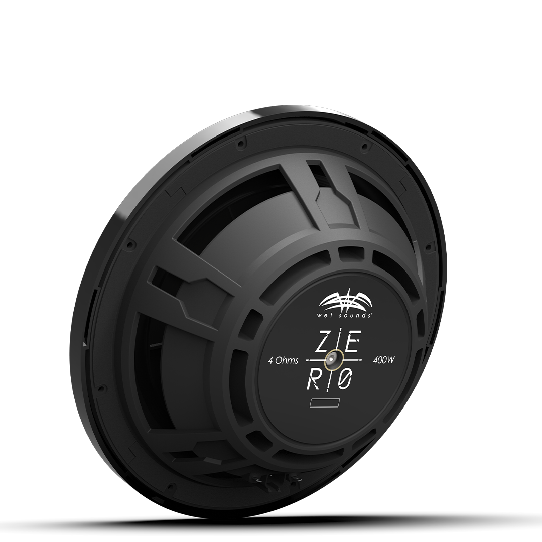 Wet Sounds Zero Series™ 12-inch 2Ω High-Output Sealed Enclosure Marine ...