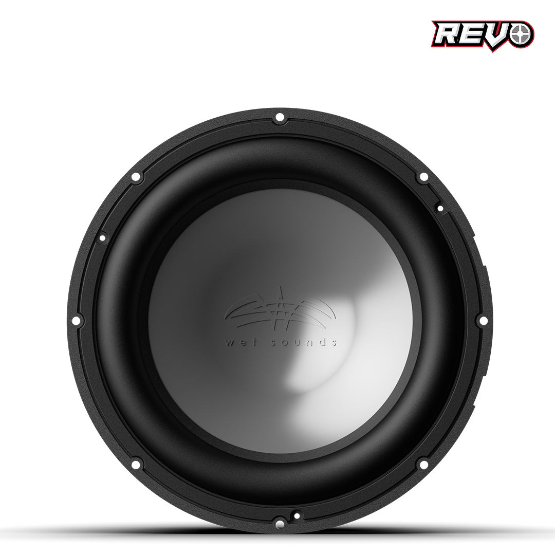 Wet Sounds REVO Series 12-inch Free-Air Marine Subwoofer - 2Ω Black