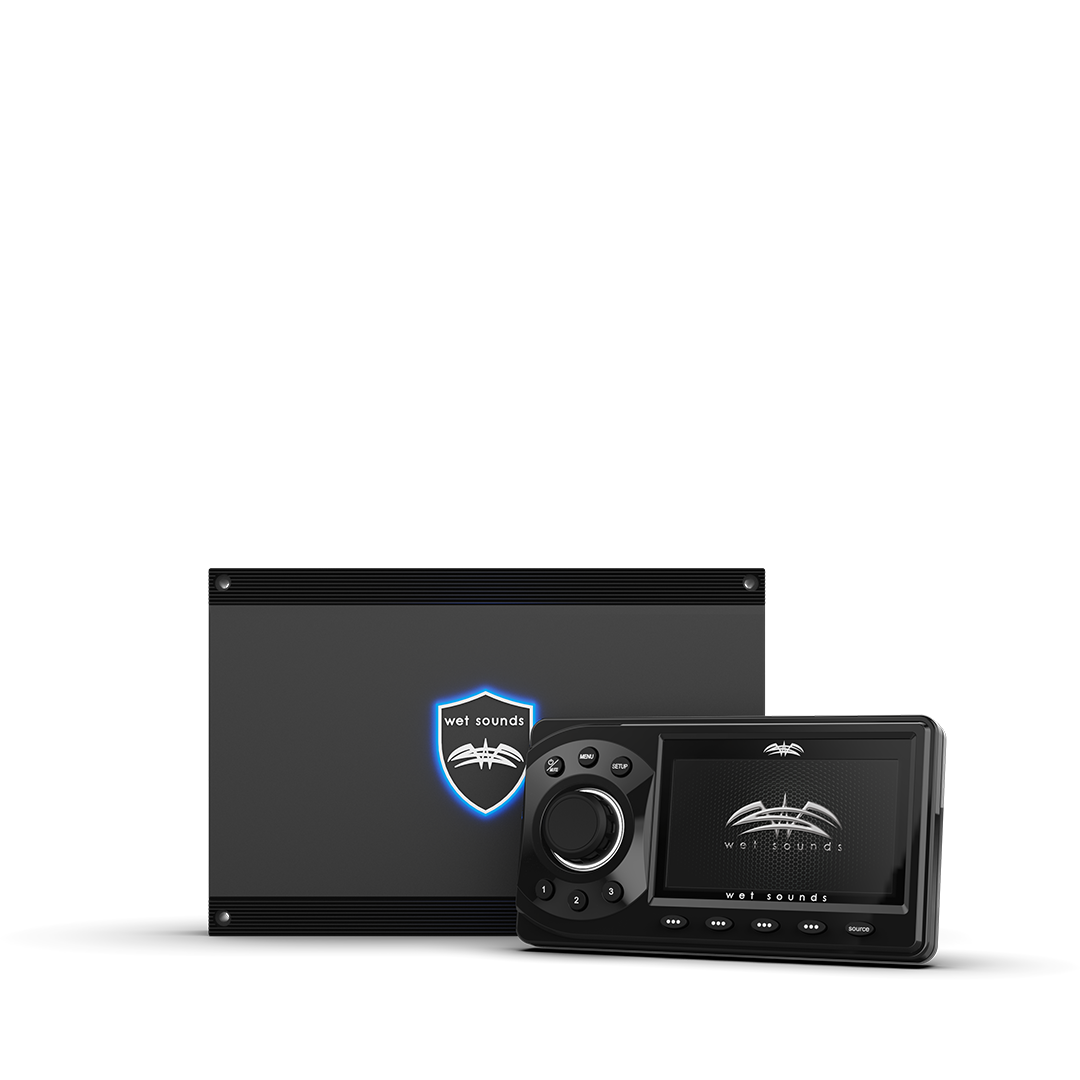 Wet Sounds™ 4 Zone Bluetooth® Marine Media Center