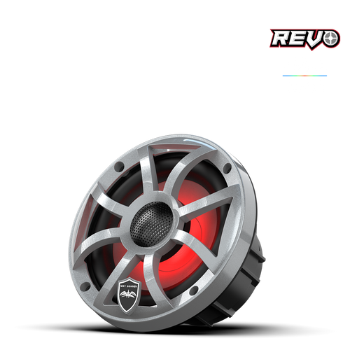 REVO Series 6.5-inch High-Output Component Style Coaxial Speakers w/ XS ...