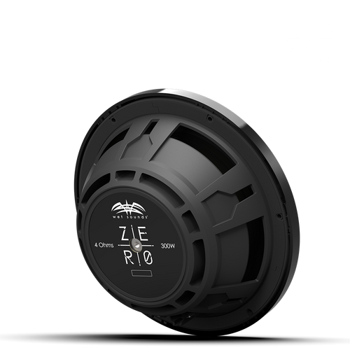 Wet Sounds Zero Series™ 10-inch 2Ω High-Output Sealed Enclosure Marine ...