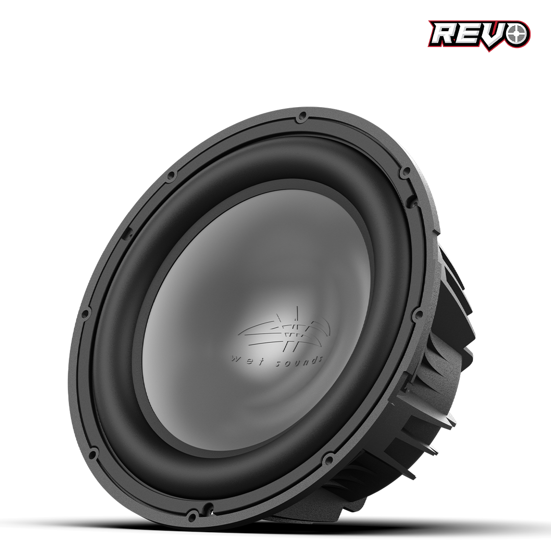 Wet Sounds REVO Series 12-inch Free-Air Marine Subwoofer - 2Ω Black