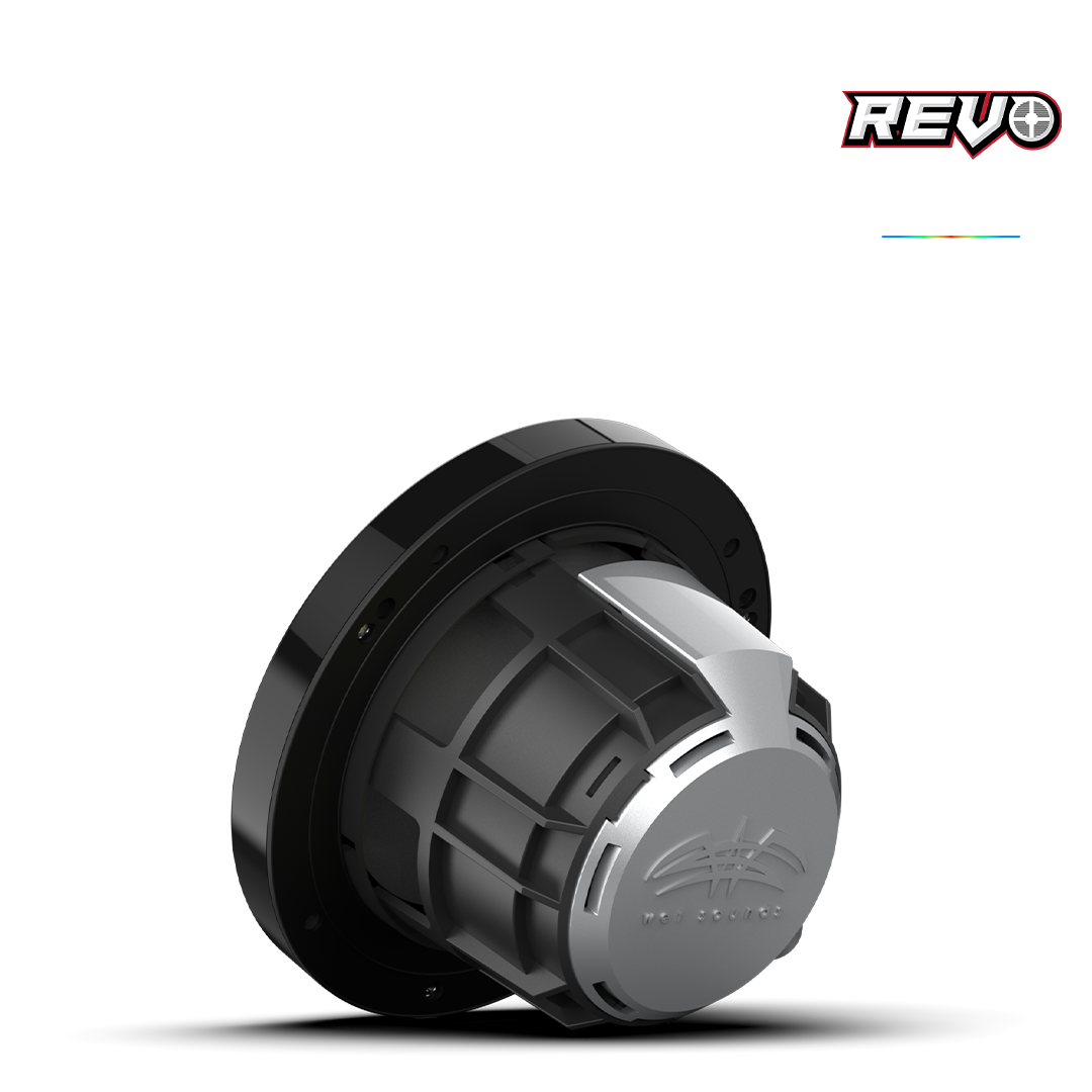 REVO Series 6.5-inch High-Output Component Style Coaxial Speakers w/ SW ...