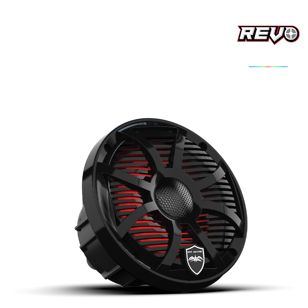 REVO Series 6.5-inch High-Output Component Style Coaxial Speakers w/ SW ...
