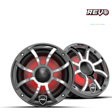REVO Series 6.5-inch High-Output Component Style Coaxial Speakers w/ XS ...