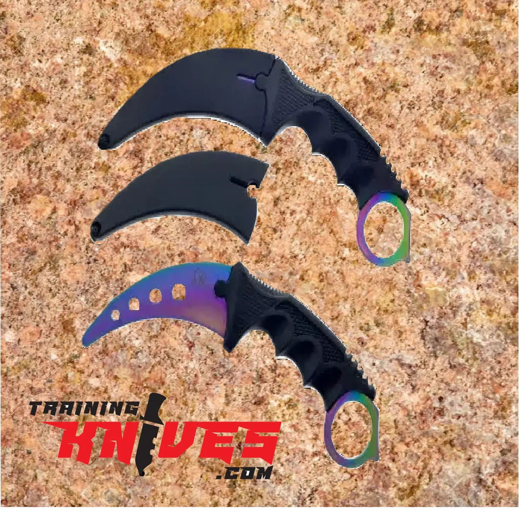 Falcon Rainbow Honshu Combat Karambit Trainer KC1307RB - Durable and ...