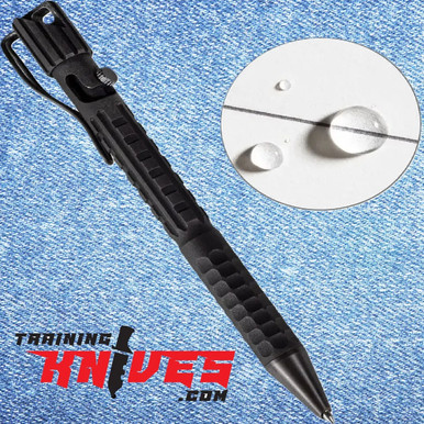RITR Readiness Black Bolt‑Action Tactical Pen with Glass Breaker ...