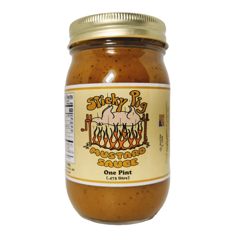 Sticky Pig Mustard Sauce Pint