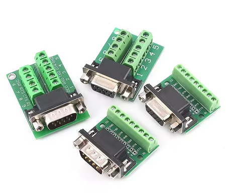 Ansutek | D-Sub 9pin DB9 RS232 Solderless Connector – Female Adapter