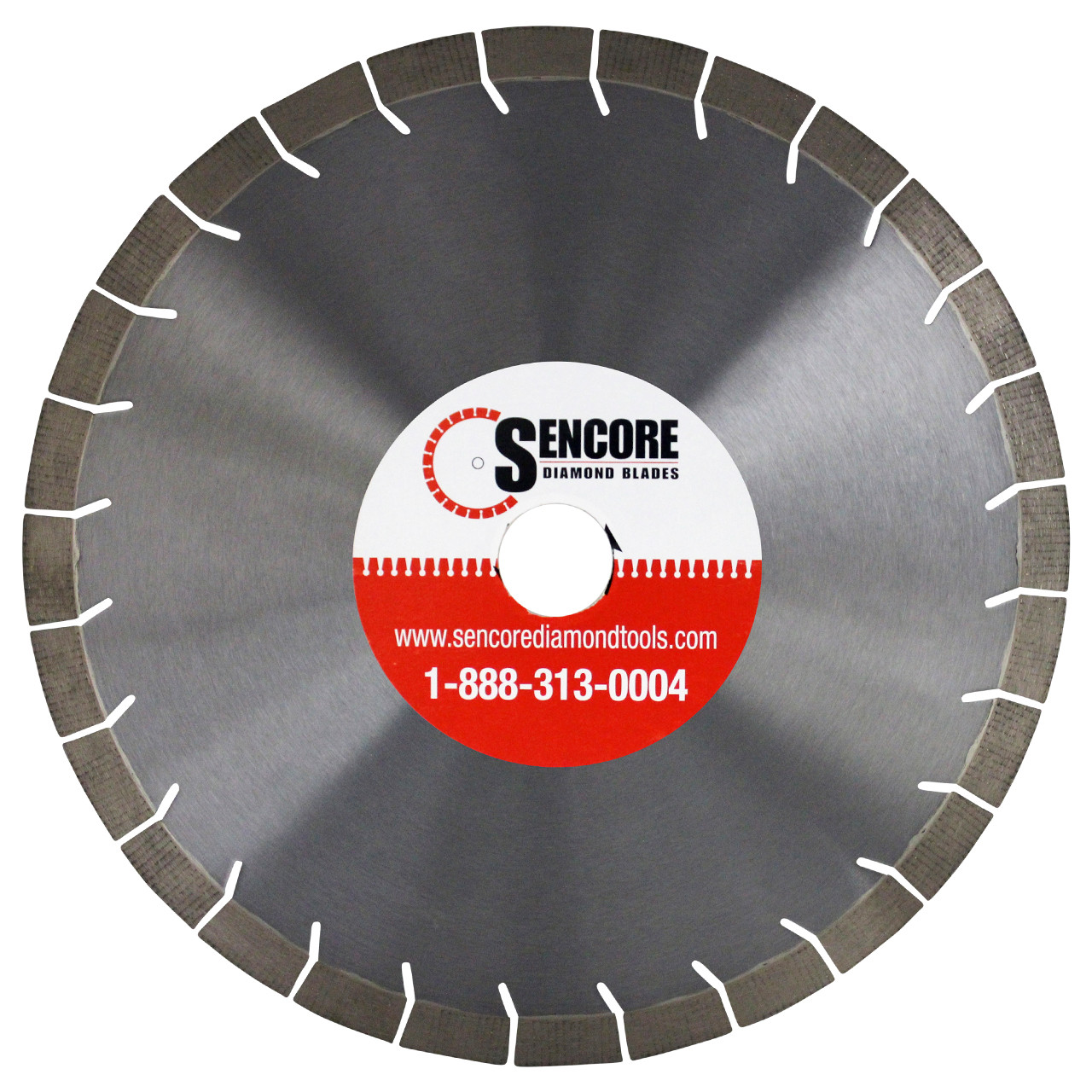 Supreme Silent Core Stone Blade (50mm-60MM Arbor for Bridge Saws)
