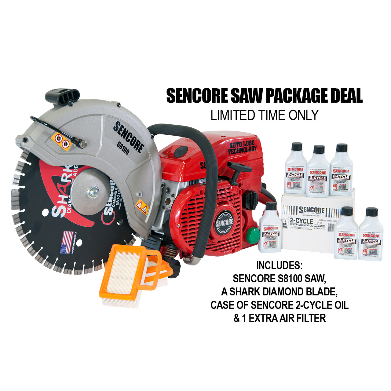 Sencore Handheld Saw Parts (S8100) - Page 1 - Sencore Tools