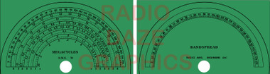 RME 70 Dial Set (Item: DS-A428) - Radio Daze LLC