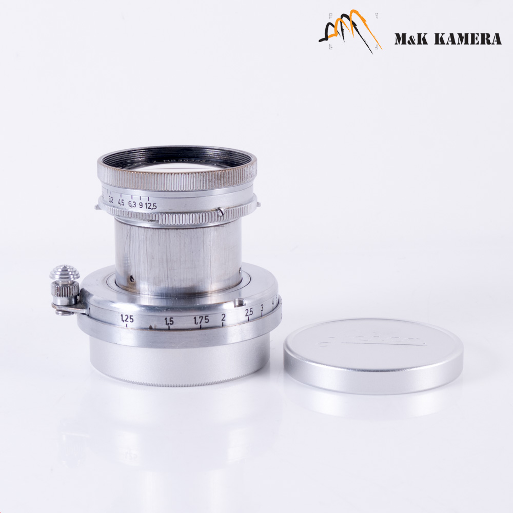 LEITZ Leica Summar L39 50mm/F2.0 Silver Lens Yr.1936 LTM Germany #265 ...