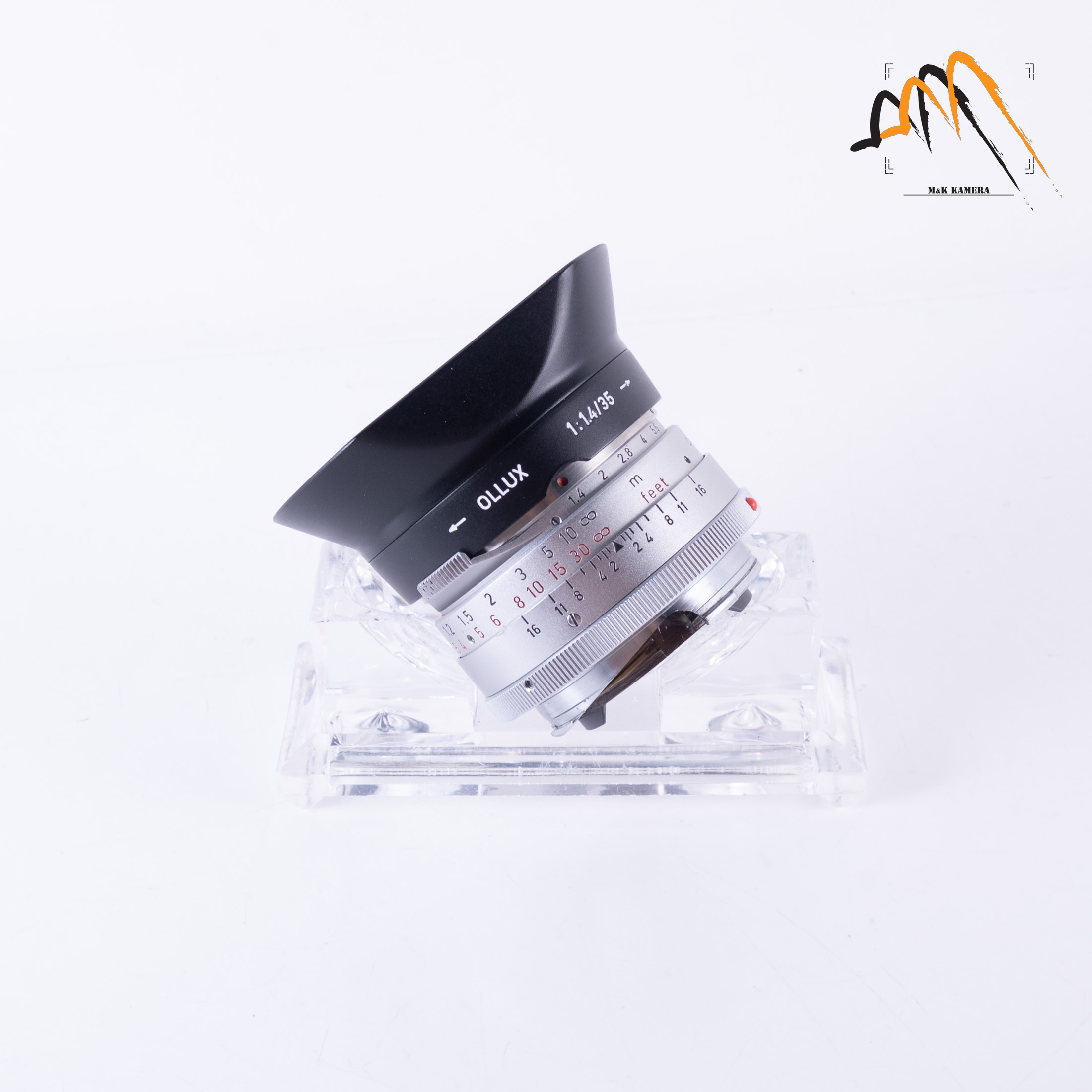 Leica Summilux M 35mm F/1.4 Steel Rim with OLLUX hood #179 - M & K ...