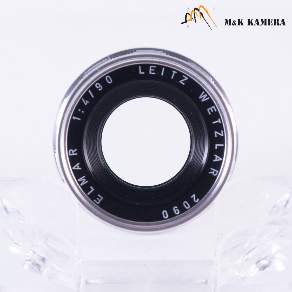 LEITZ Leica Elmar M 90mm F/4.0 E39 Ver.II V2/ 3 Elements Silver Lens Yr ...
