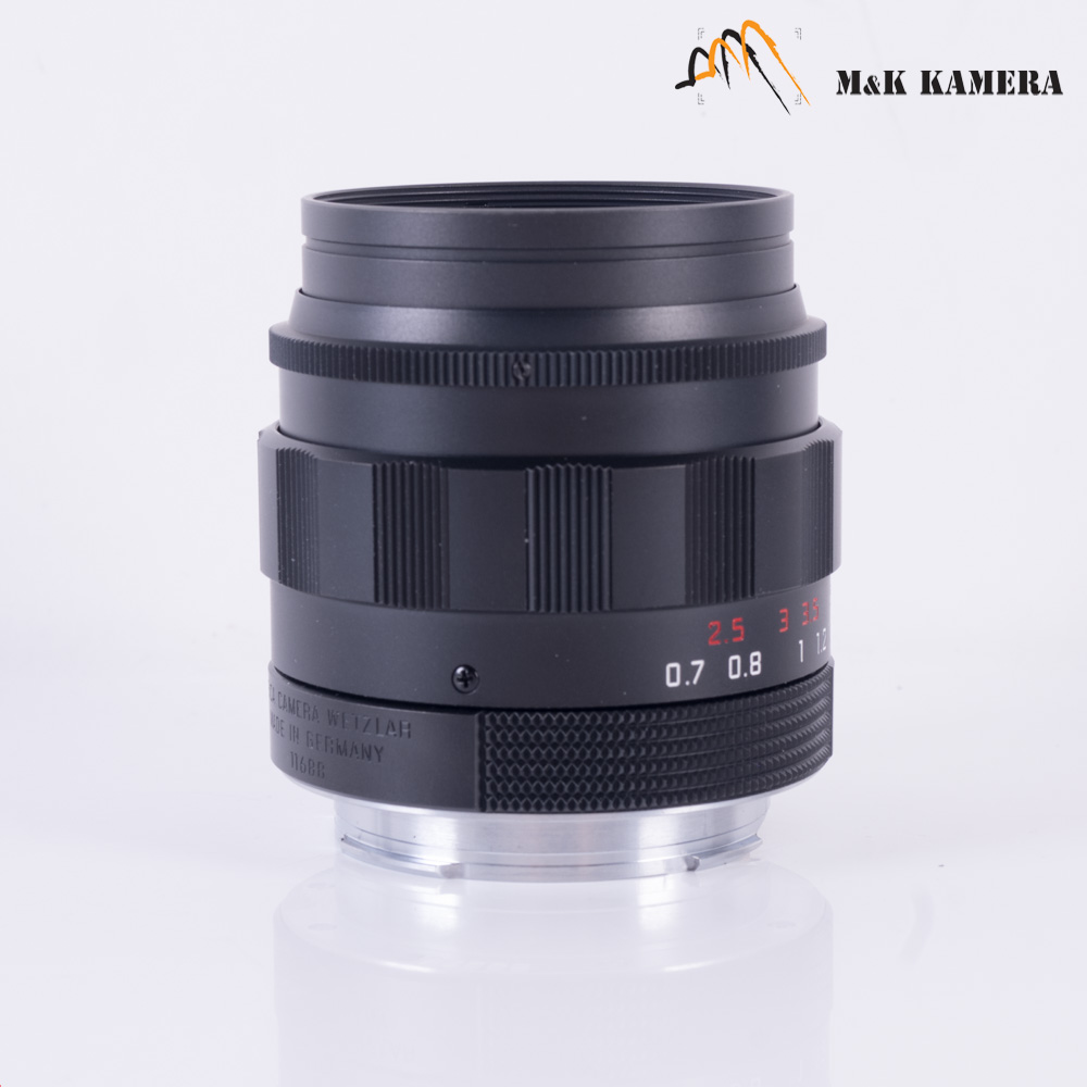 Leica Summilux-M 50mm F/1.4 ASPH Black Chrome Lens Germany 11688 #573 ...