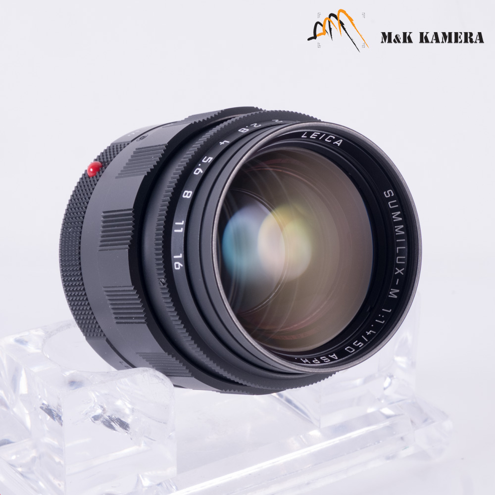 Leica Summilux-M 50mm F/1.4 ASPH Black Chrome Lens Germany 11688 #573 ...