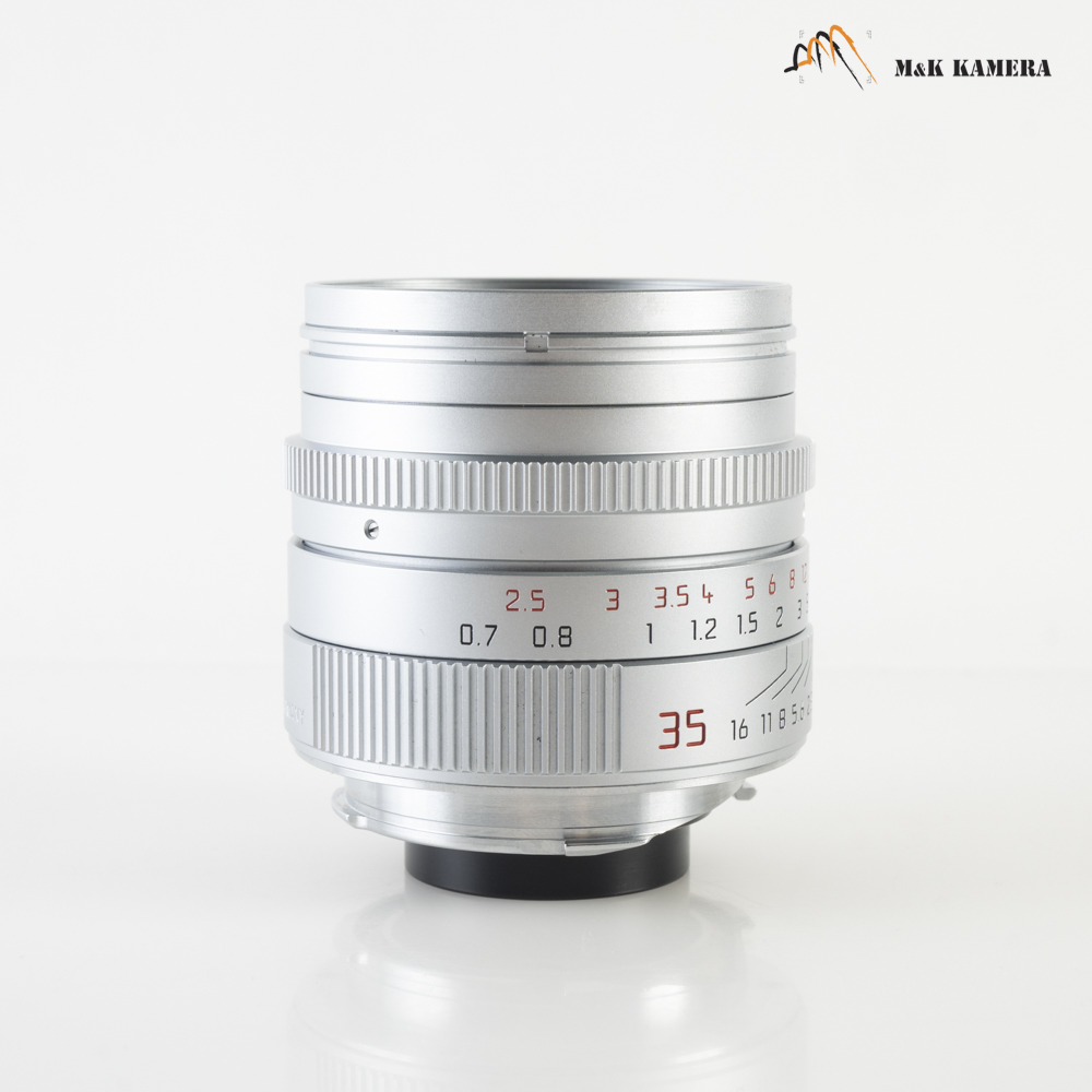 Leica Summilux-M 35mm F/1.4 ASPH Silver Lens Yr.1996 Germany 11883 #950 ...