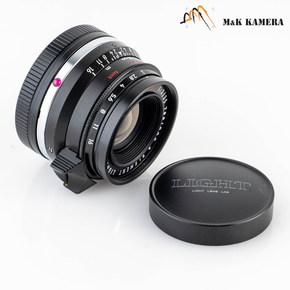 LIGHT LENS LAB Summicron-M 35mm F/2.0 Black painted #BLK - M & K Kamera ...