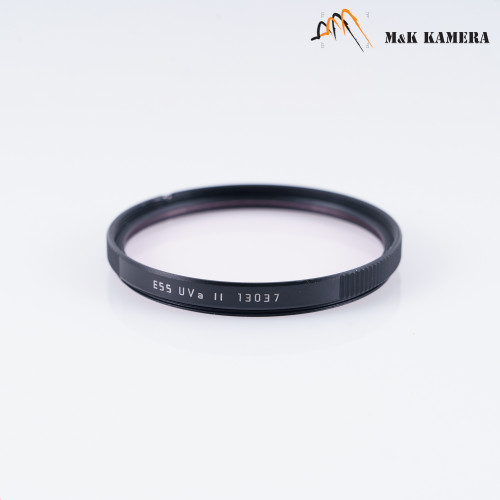 Leica E55 UVa Black II Filter #10289 - M & K Kamera Trading Limited 齊齊影攝影器材