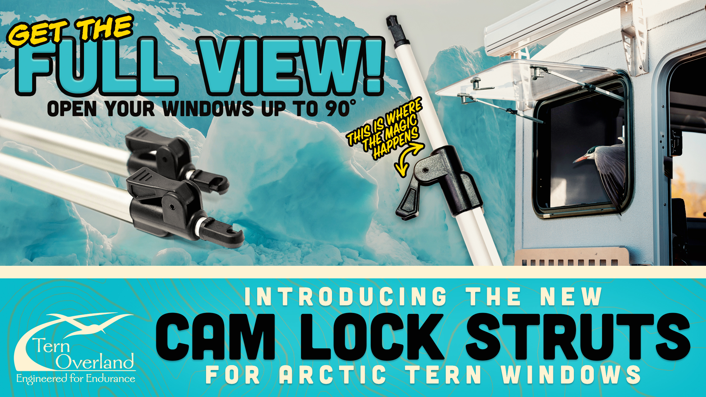 Press Release: Tern Overland Introduces Revolutionary Cam-Lock Struts ...