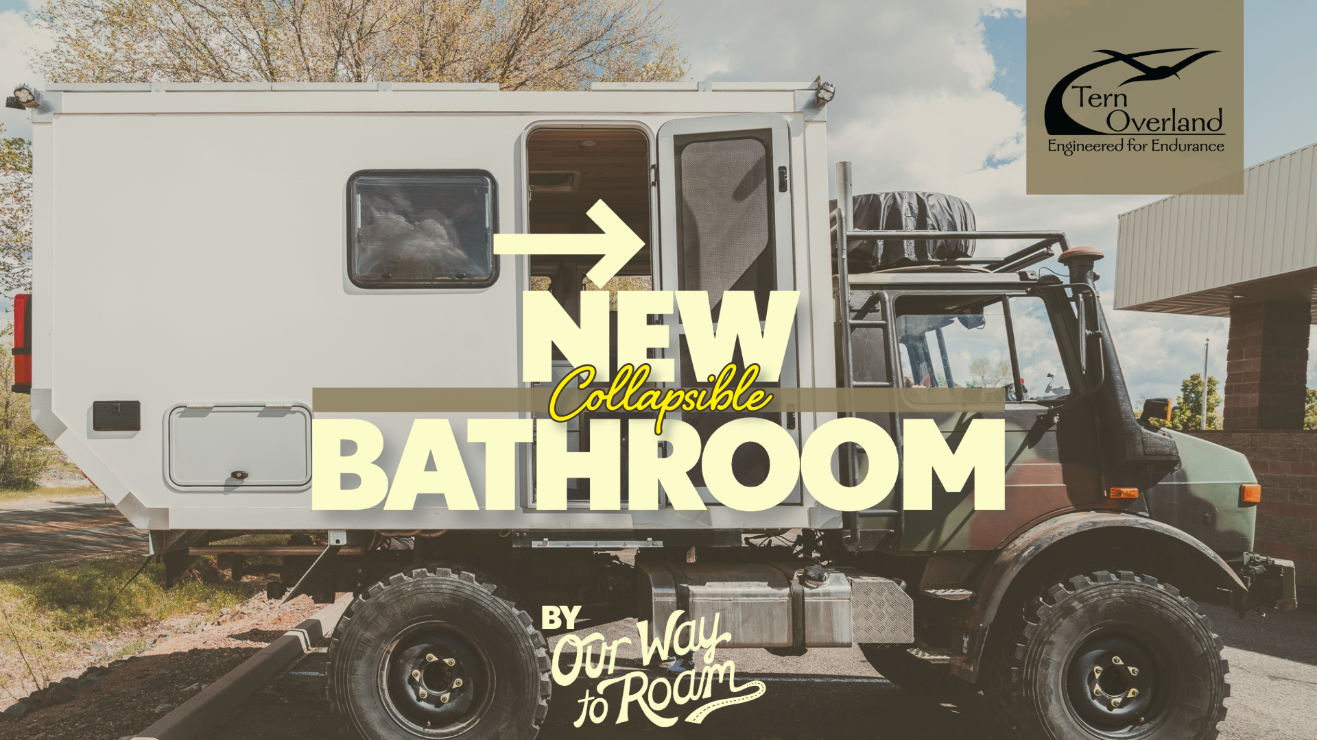 Our Way to Roam's Collapsible Hardwall Bathroom Space Gains Attention ...
