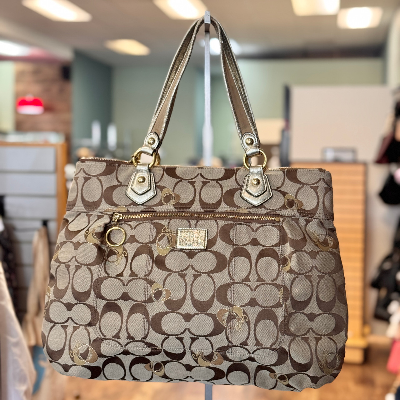 Used Coach Large Handbag