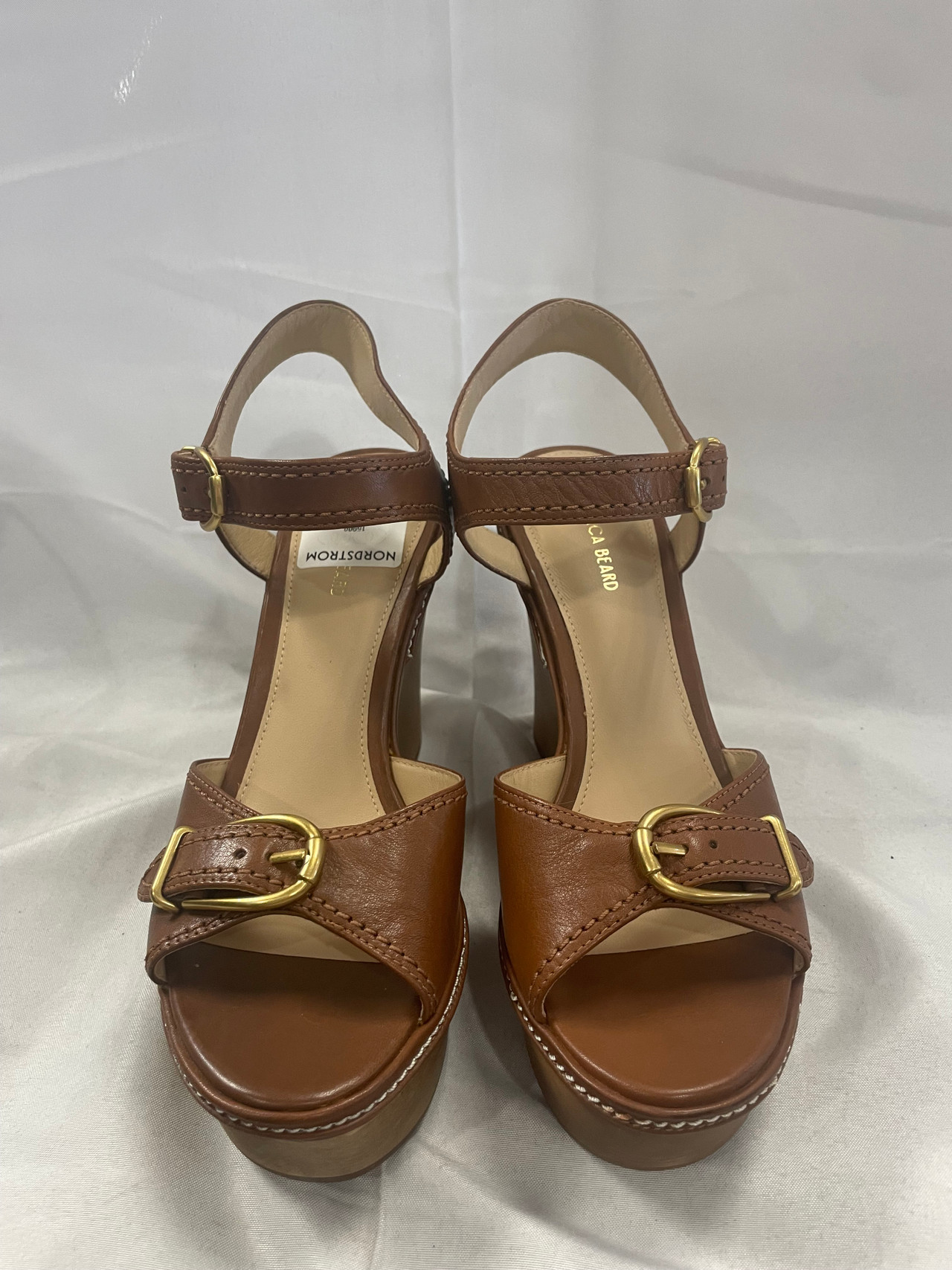 Used Veronica Beard Wedge Sandals 8.5