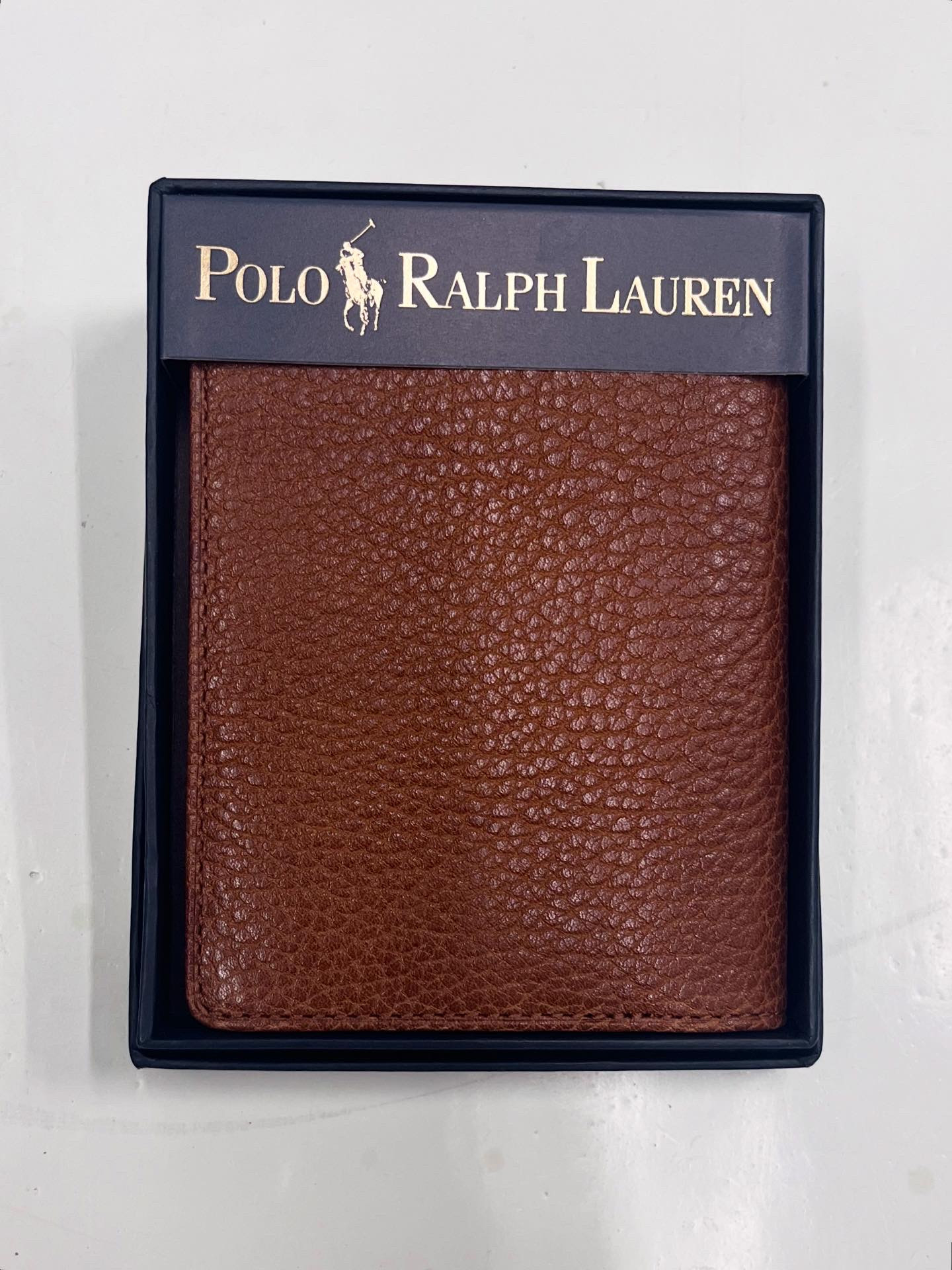 Used Polo Ralph Lauren Mens Leather Wallet
