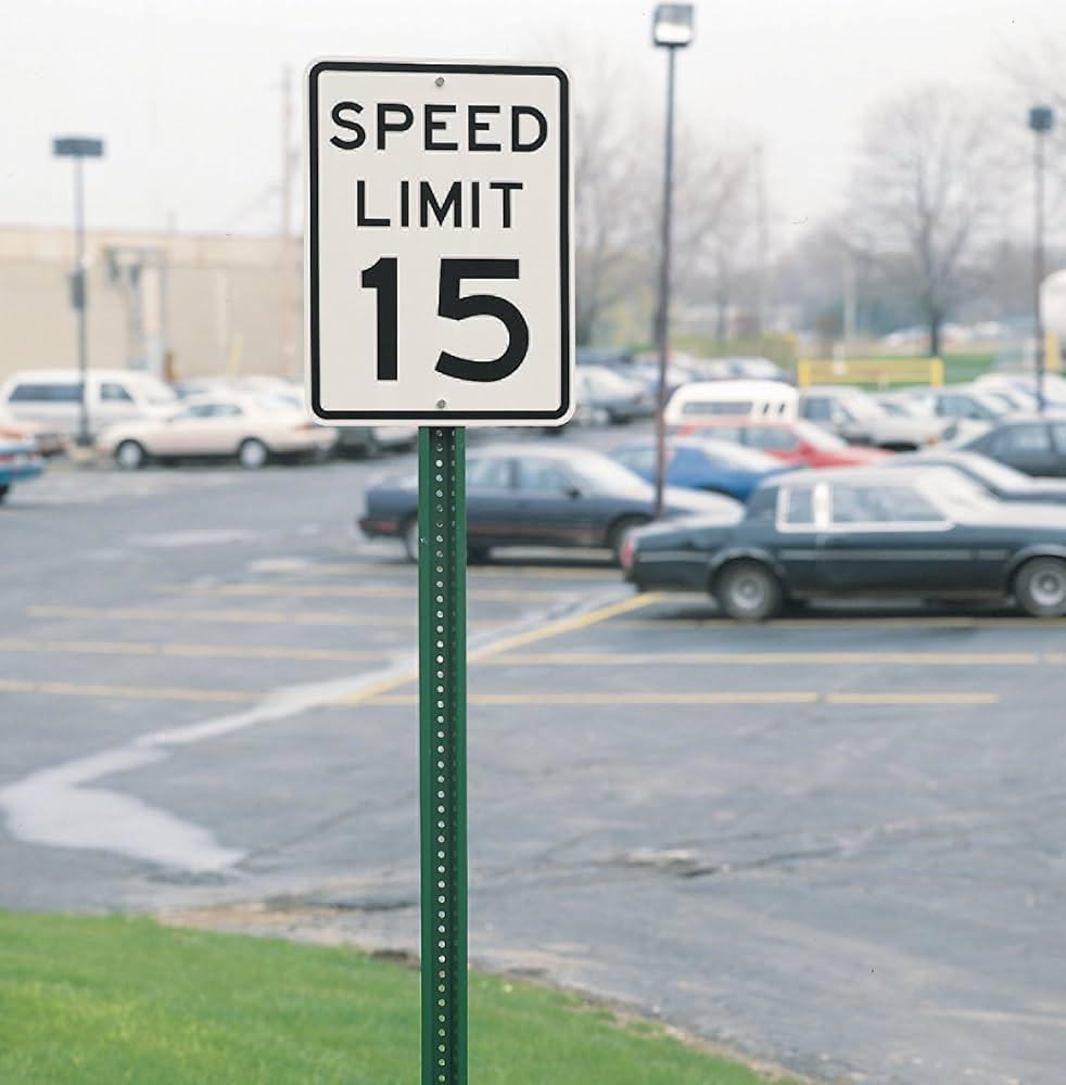 35 MPH Speed Limit Sign, MUTCD Compliant