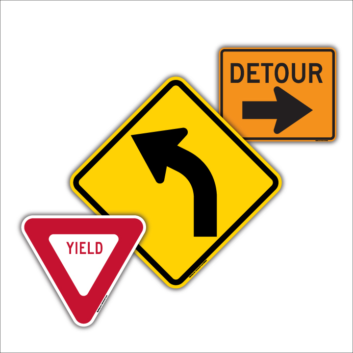 Pickup Truck Signs, Campground MUTCD Compliant Traffic Control Signs ...